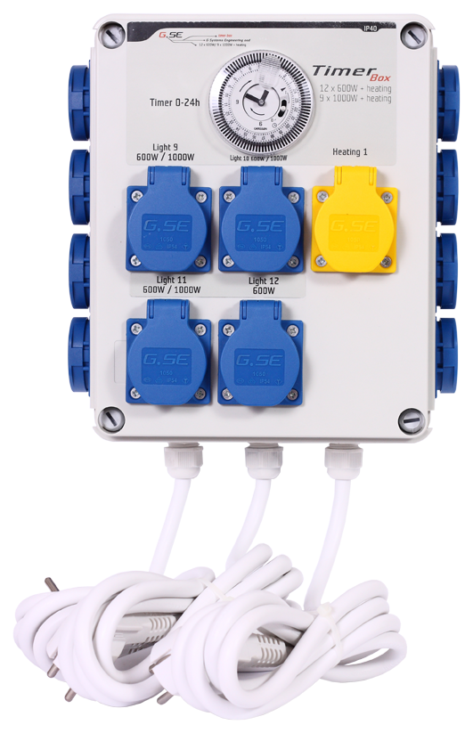 Timer Box II 12x600W (Grässlin Timer) | Growshopping